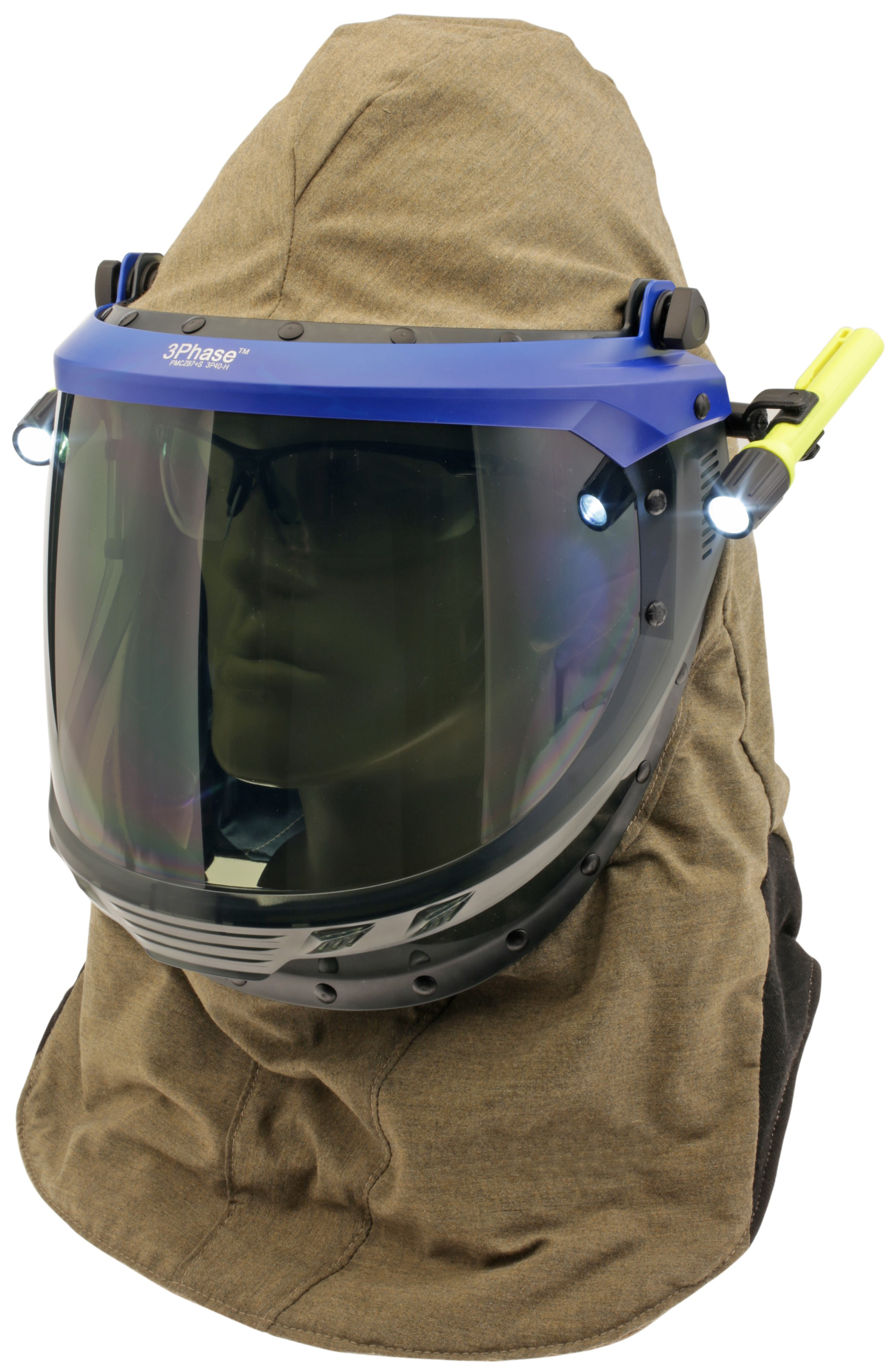 Item # 9025000, 3Phase® Lift-Front Arc Shield Model 3P20-H, ATPV 20 cal ...