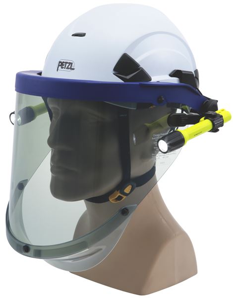 Arc Flash Face Shields for Safety Helmets On Paulson Manufacturing Corp.