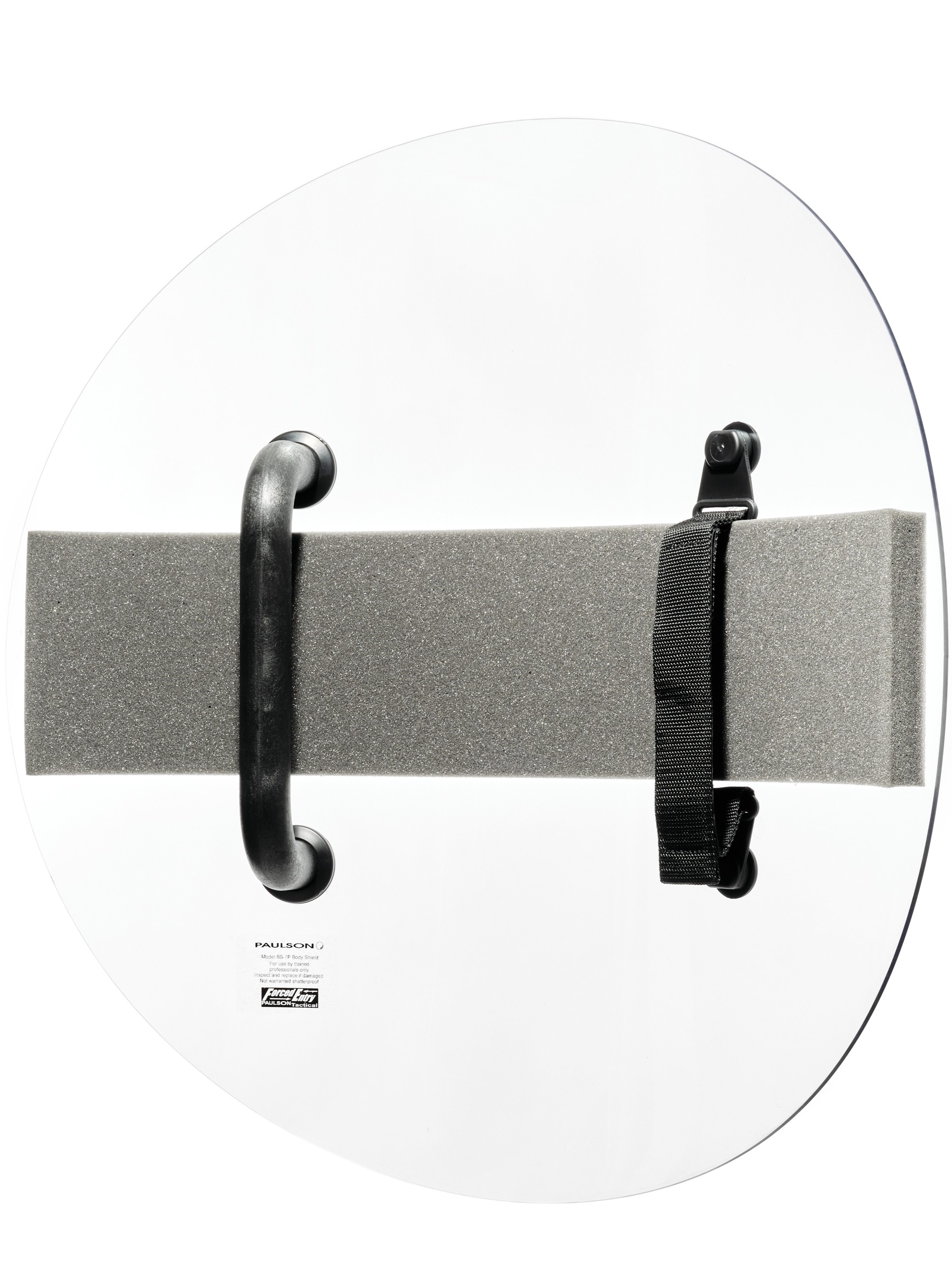Item # 5200600, Round Riot Body Shield, Model BS-7, 24 x 0.150" On ...