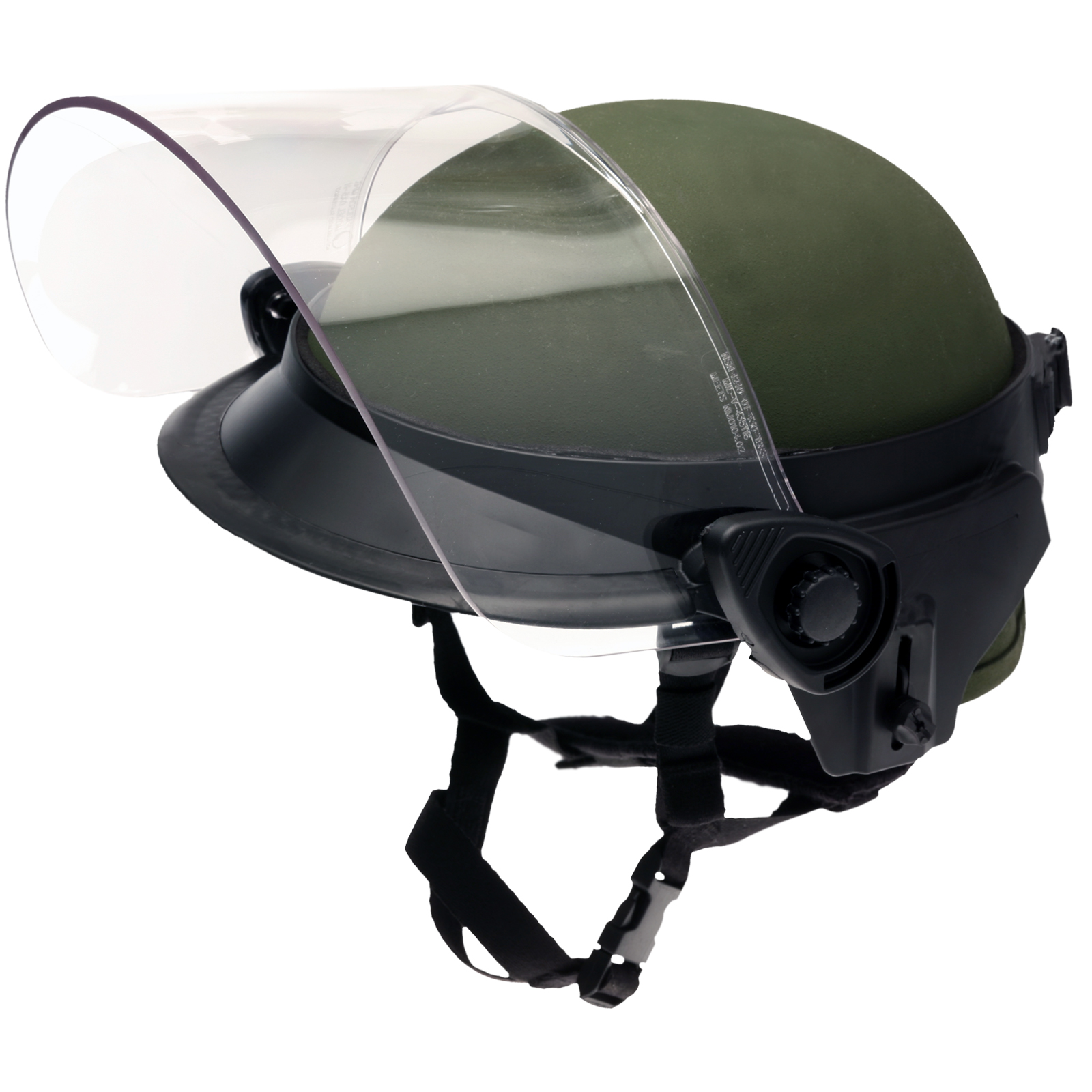 Item # 5800004, Tactical Face Shield, Model DK6-H.150S, Field Mount ...