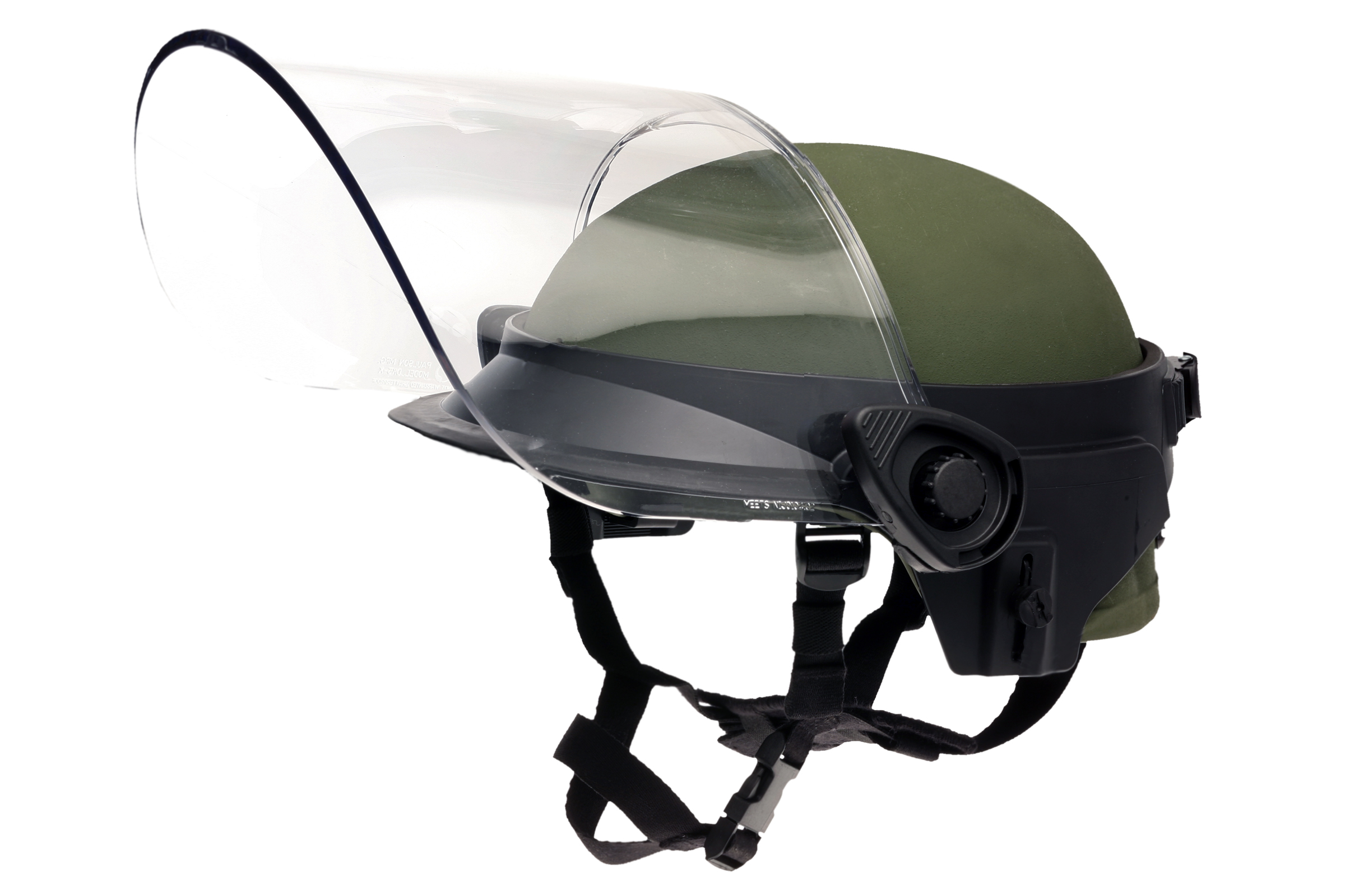 Item # 5800101, Tactical Face Shield, Model DK6-X.250AF, Field Mount ...