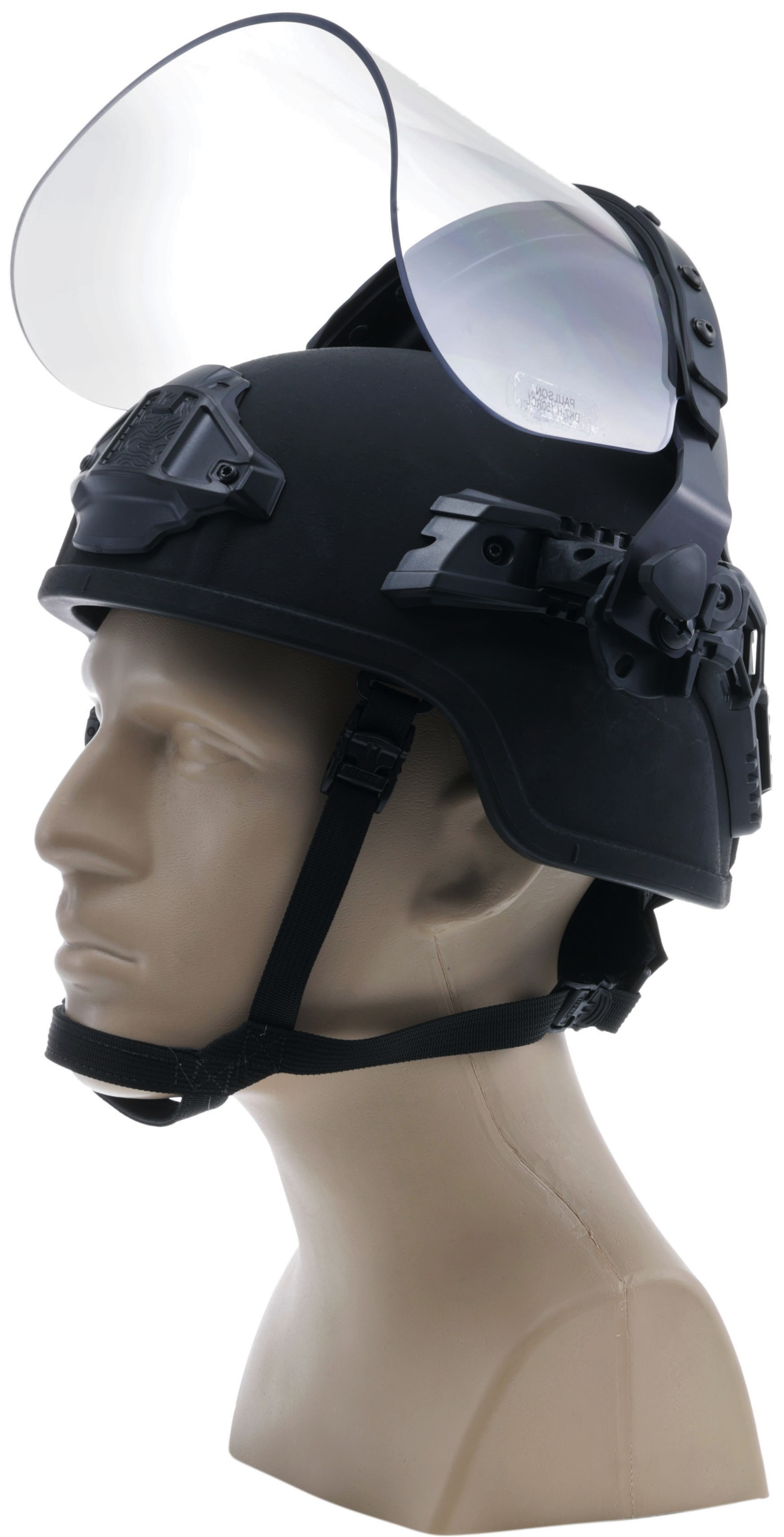 Item # 5900453, Tactical Face Shield, Model DK7-H.150-RCLE, Rail-Mount ...