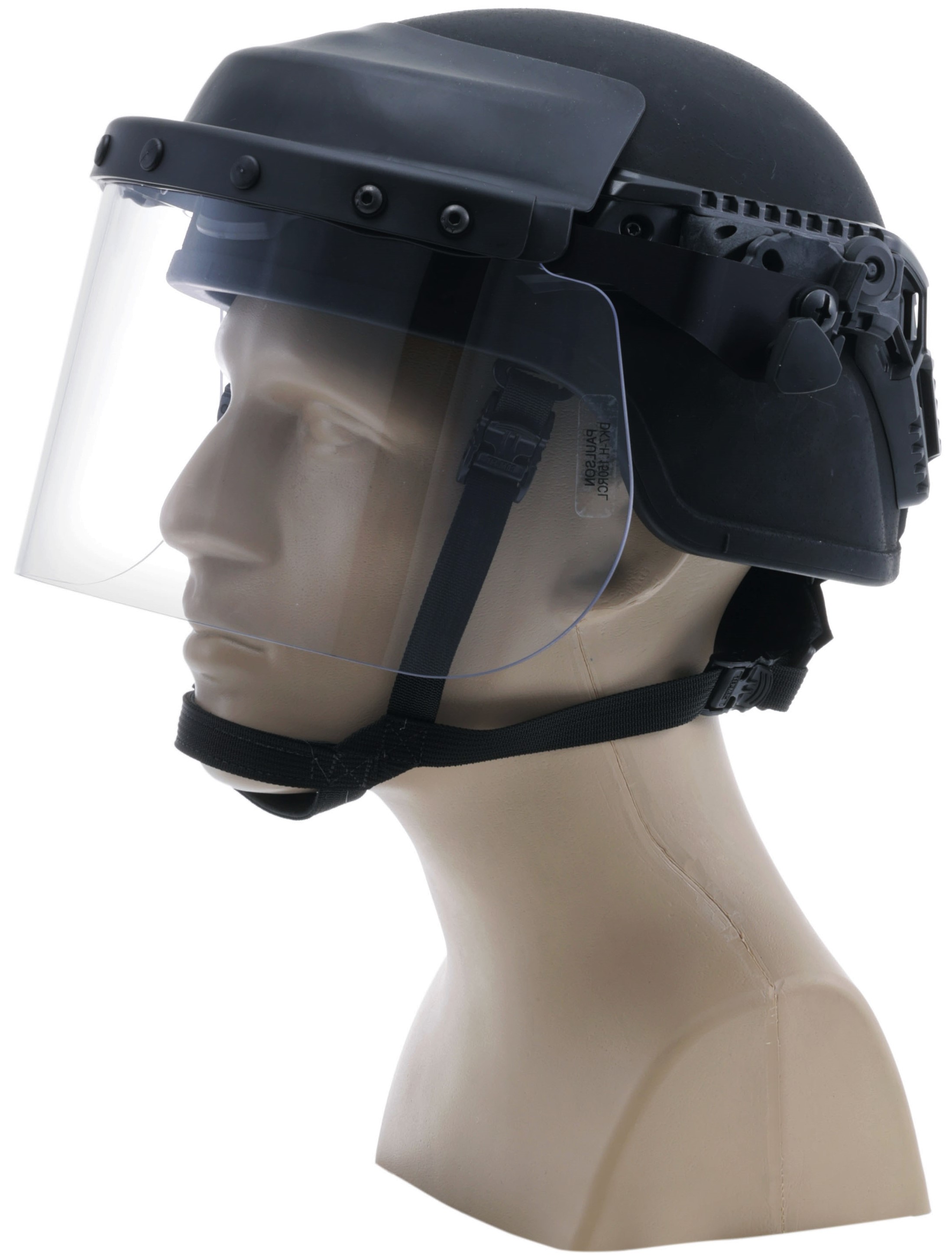 Item # 5900453, Tactical Face Shield, Model DK7-H.150-RCLE, Rail-Mount ...