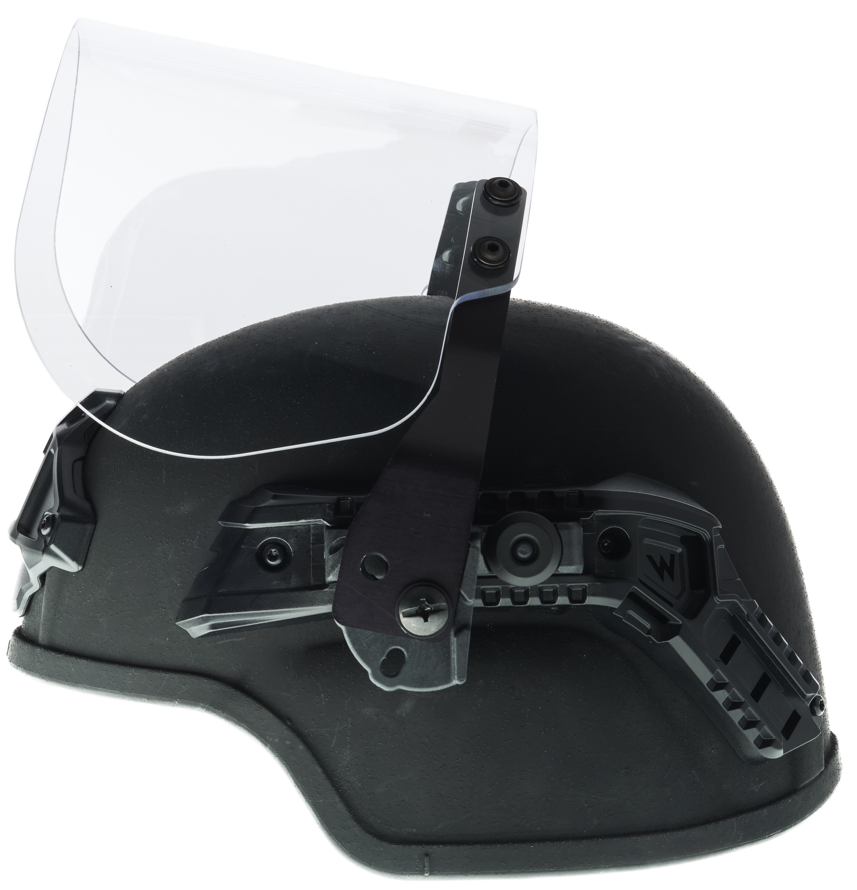 Item # 5900500, Tactical Face Shield, Model DK7-H.150-RC, Rail Mount ...