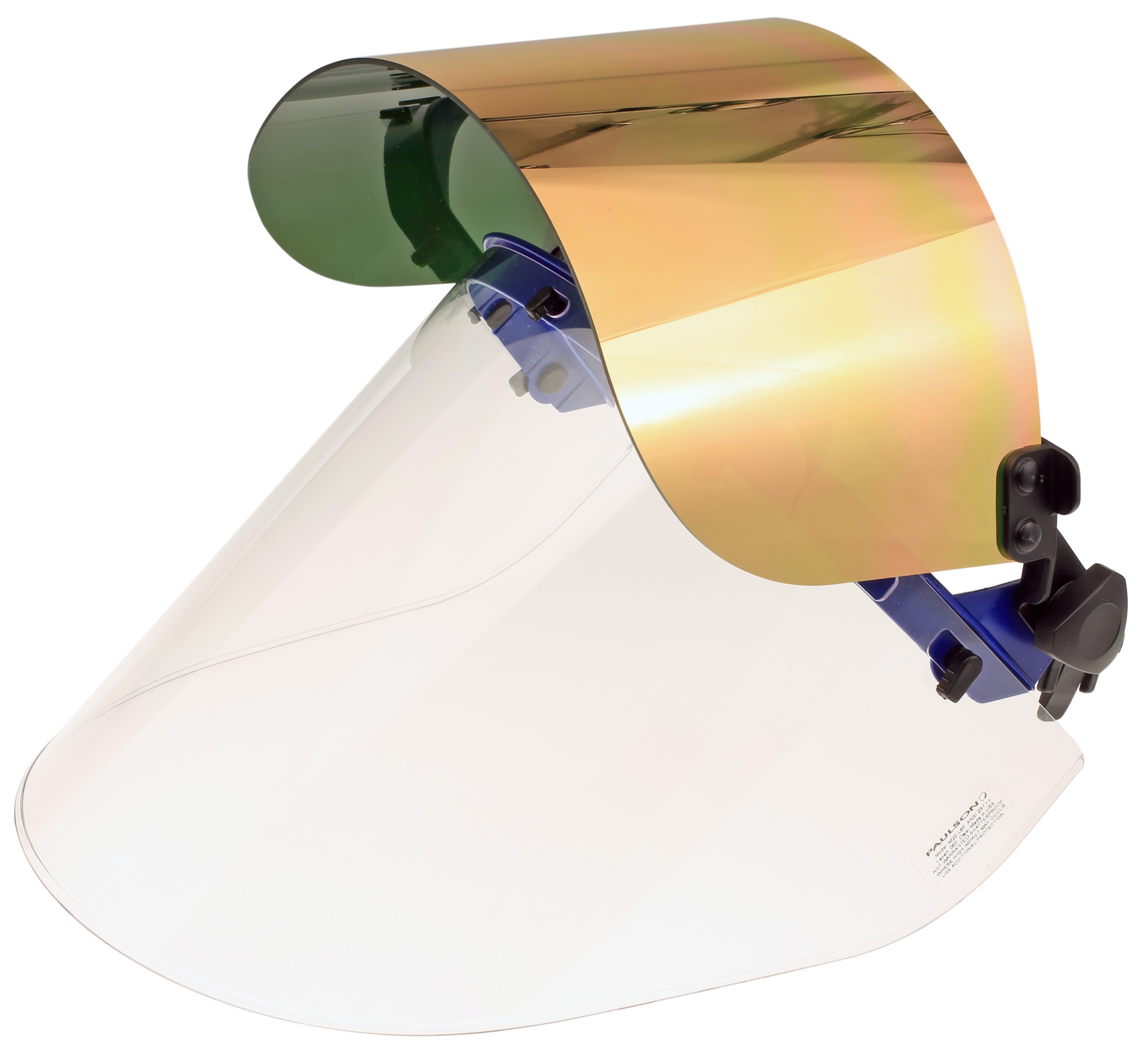 Item # 2040125, Gold Hard Coated Heat Reflective Outer Face Shield ...