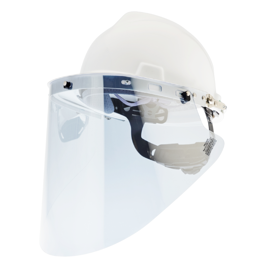 Item # 9002900, Aluminized Heat Reflective Face Shield, Model S72-L4HR ...