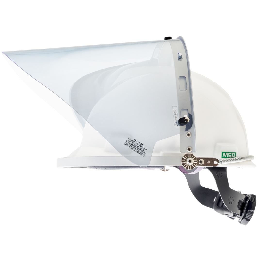 Item # 9002900, Aluminized Heat Reflective Face Shield, Model S72-L4HR ...
